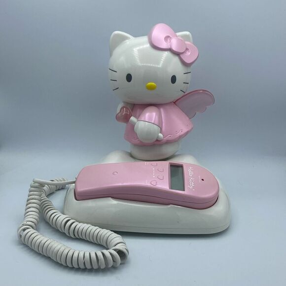 Hello Kitty | Other | Hello Kitty Angel 203 Pink Caller Id Telephone ...